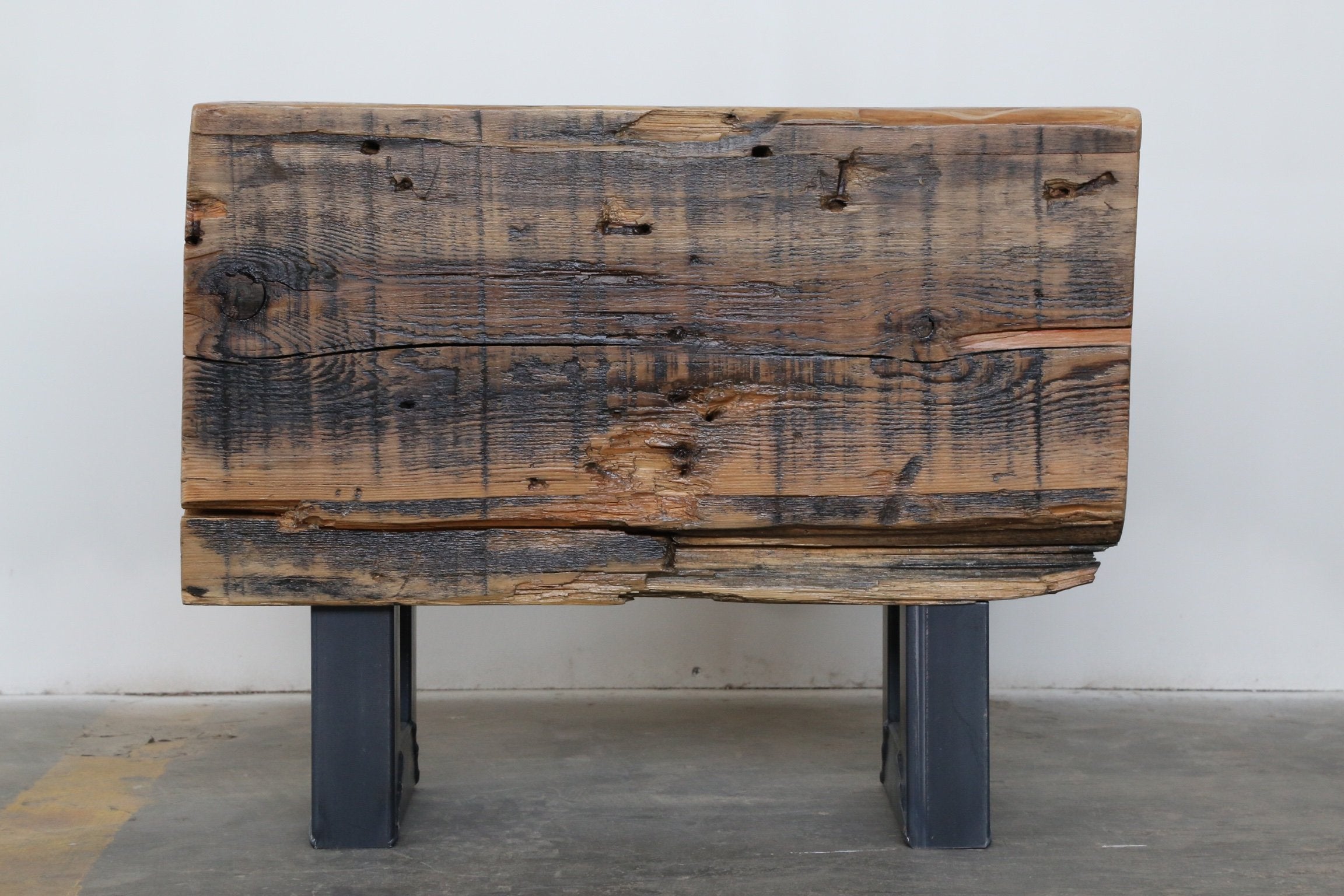Custom Reclaimed Wood Benches – Vault Furniture