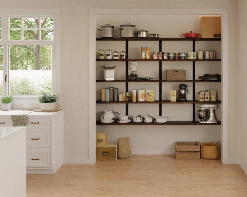 Wall-Mounted Shelving Systems | Reclaimed Wood Bookshelves – Vault ...