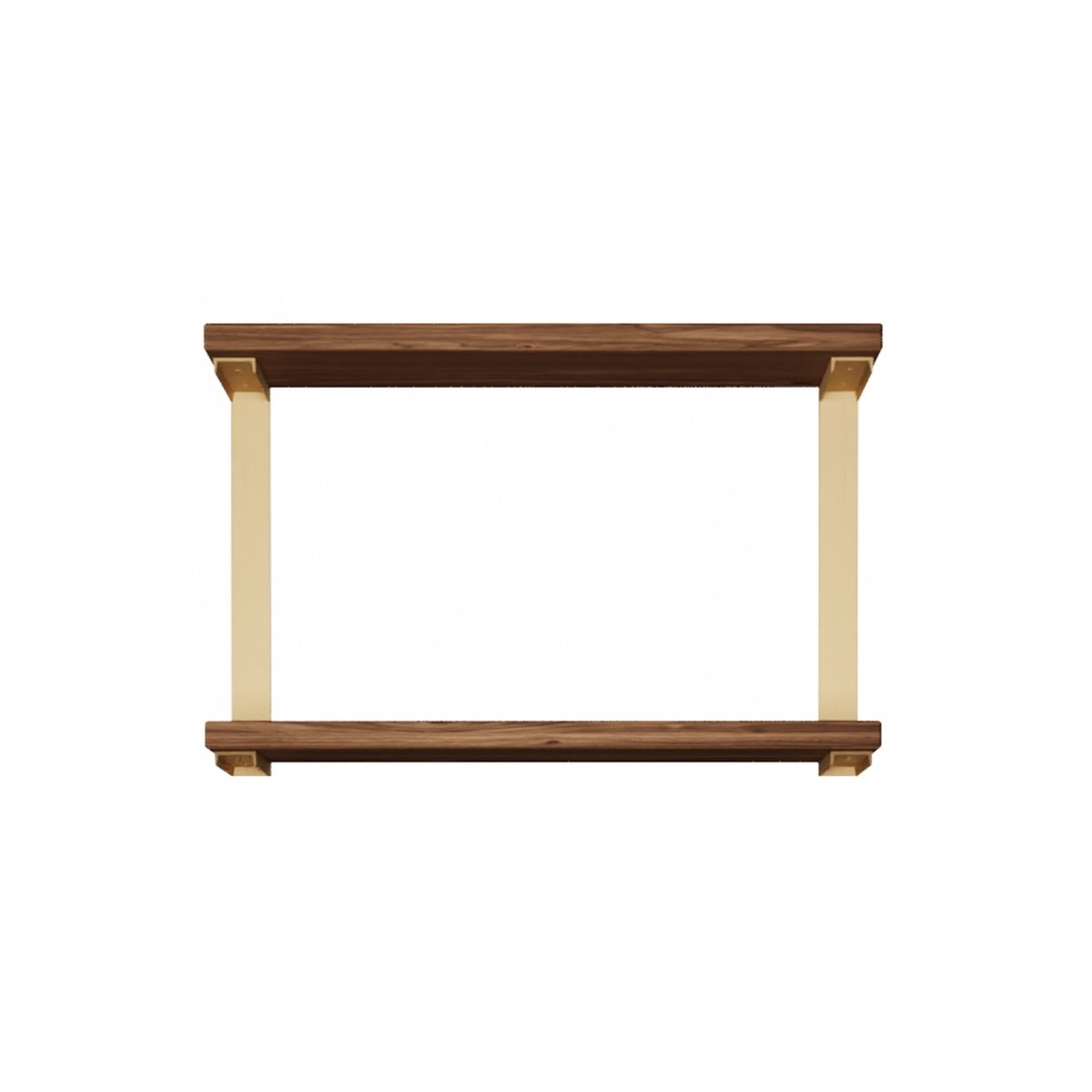 Wall Mounted Shelving: 2 Shelf Unit 16"H – Vault Furniture