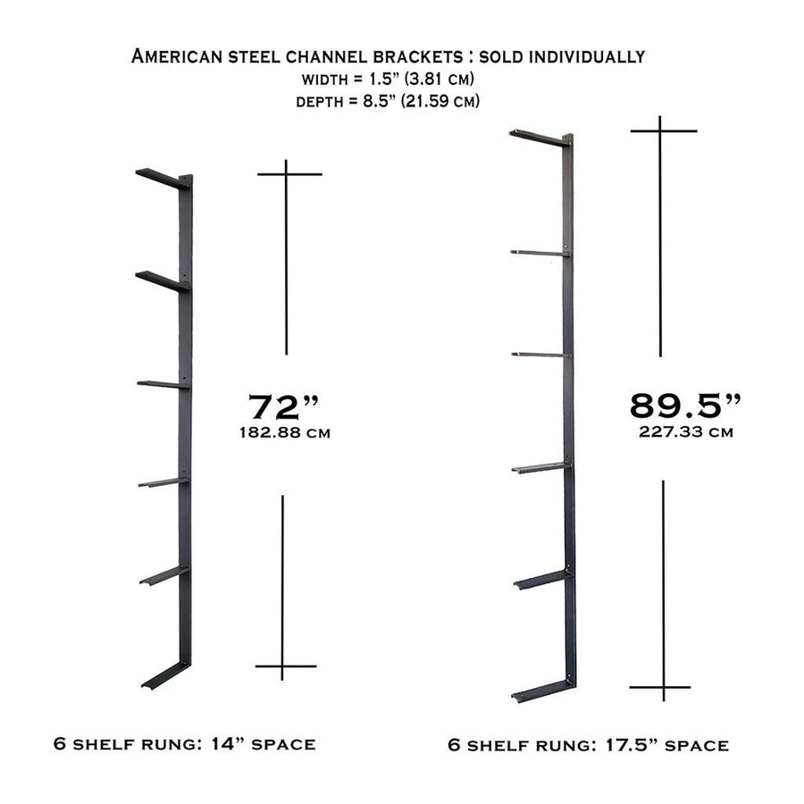 Heavy Duty Floating Shelf Brackets – Vault Furniture