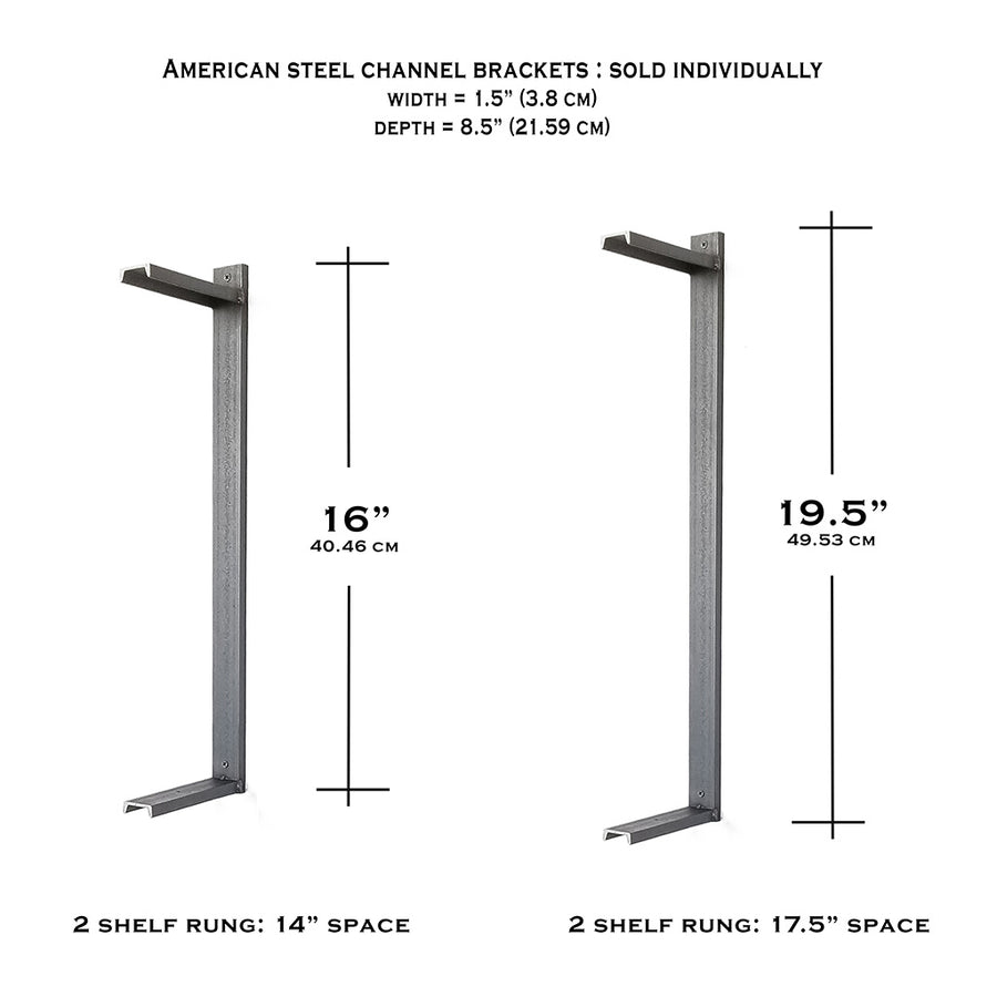 Heavy Duty Floating Shelf Brackets – Vault Furniture